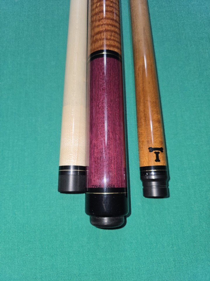 TNS(Thomas Migliore) 60" Custom Pool Cue With 12mm Kielwood And 13mm ...