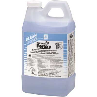 2 Liter Clean by Peroxy Spring Rain Scent Multi-Purpose Cleaner Light ...