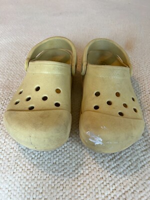Yellow Crocs Kids Size 4-5 | eBay