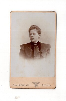 CDV Foto Damenportrait - Berlin 1890er | eBay.de