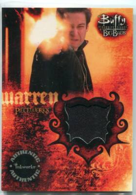 Buffy the Vampire Slayer Big Bads - ADAM BUSCH as WARREN - Actor Worn ...