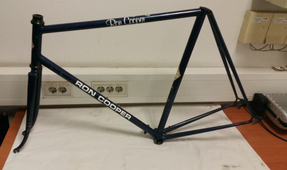 RON COOPER Road Bike Frame + Fork (57cm) | eBay