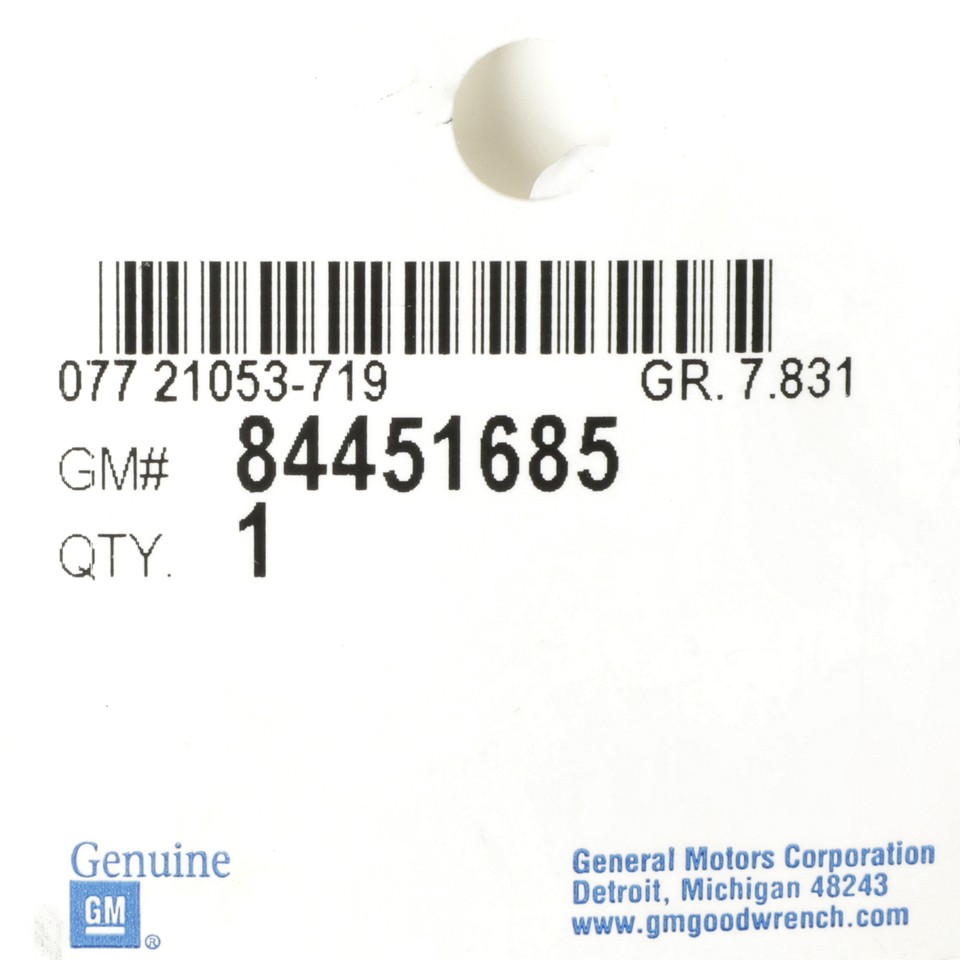 OEM NEW 2018-2024 Buick Enclave Front Bumper Cover Guide Passenger Side ...