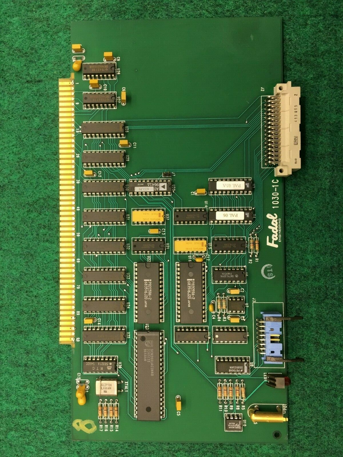 CLEAN!! Fadal 1030-1C RS232 Computer Interface Board PCB-0206 | eBay