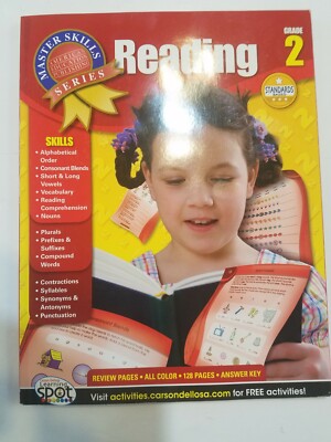 Reading, Grade 2 (Master Skills), , Good Book 9781609962562| eBay
