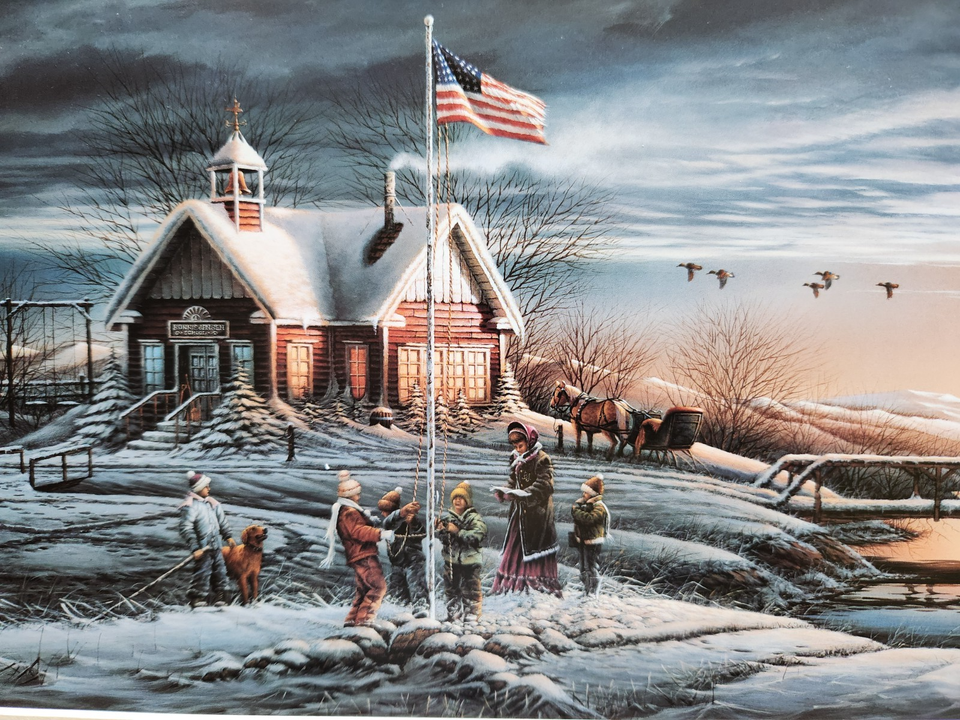 Terry Redlin AMERICA THE BEAUTIFUL 8 Piece Set 11x14 framed 4.5 239 | eBay