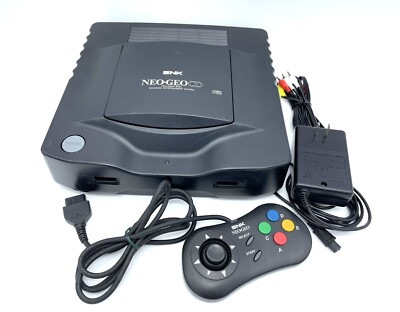 Neo Geo CD Console with Mini Controller & power cable SNK Tested from ...