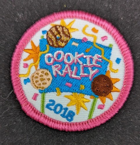 Girl Scouts Little Brownie Baker Cookie Rally Patch Badge 2018 | eBay