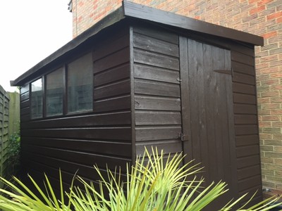 Barn Paint Brown Woodtech BARNJACKET® (Deep Mahogany) Opaque HP ...