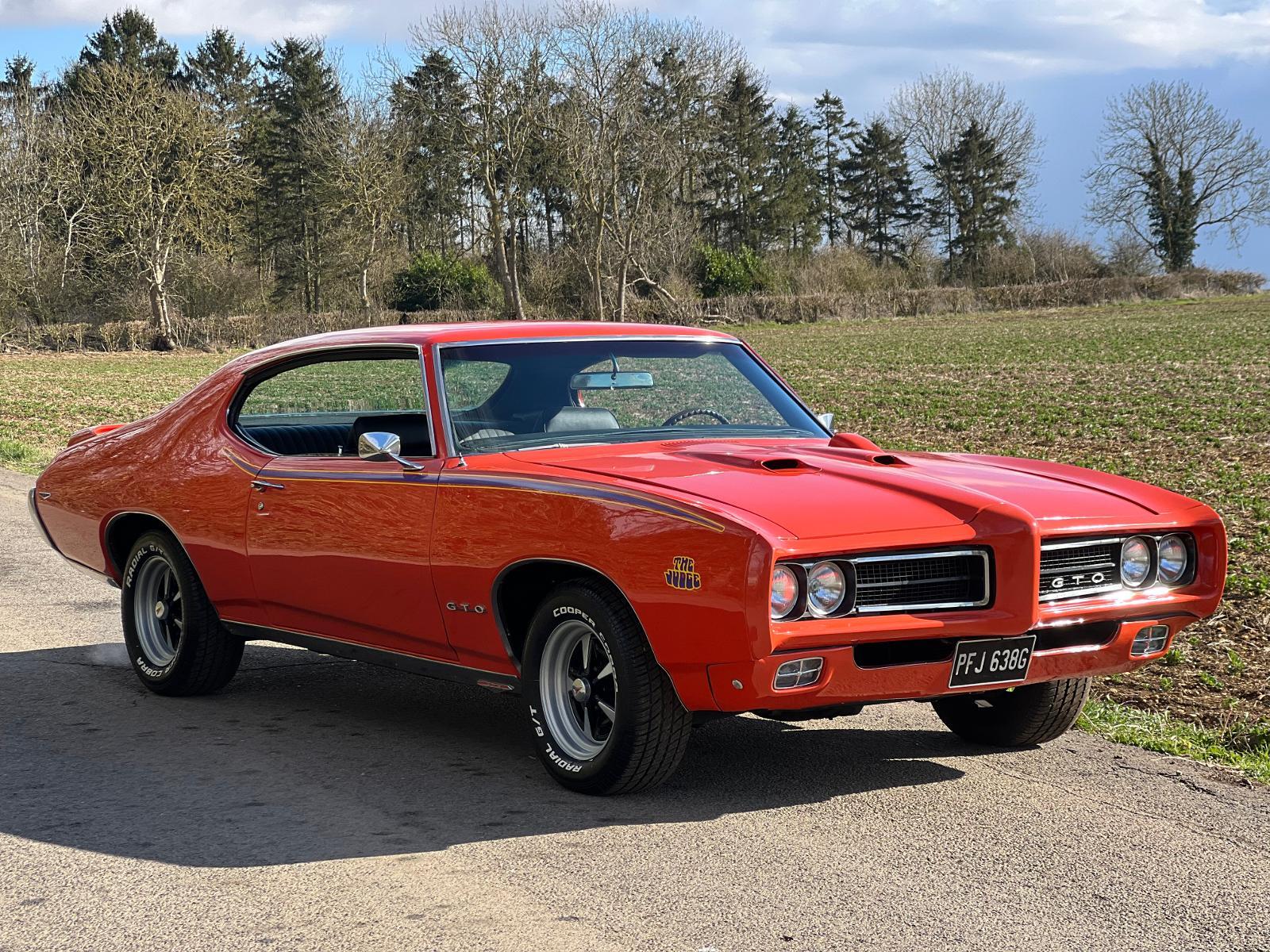 1969 Pontiac Gto Judge 6.6 Litre Ram V8 Restored Rust Free Car - UK ...
