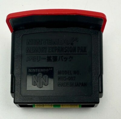 Nintendo 64 Expansion Pak Pack Official N64 Memory Pack OEM Original ...