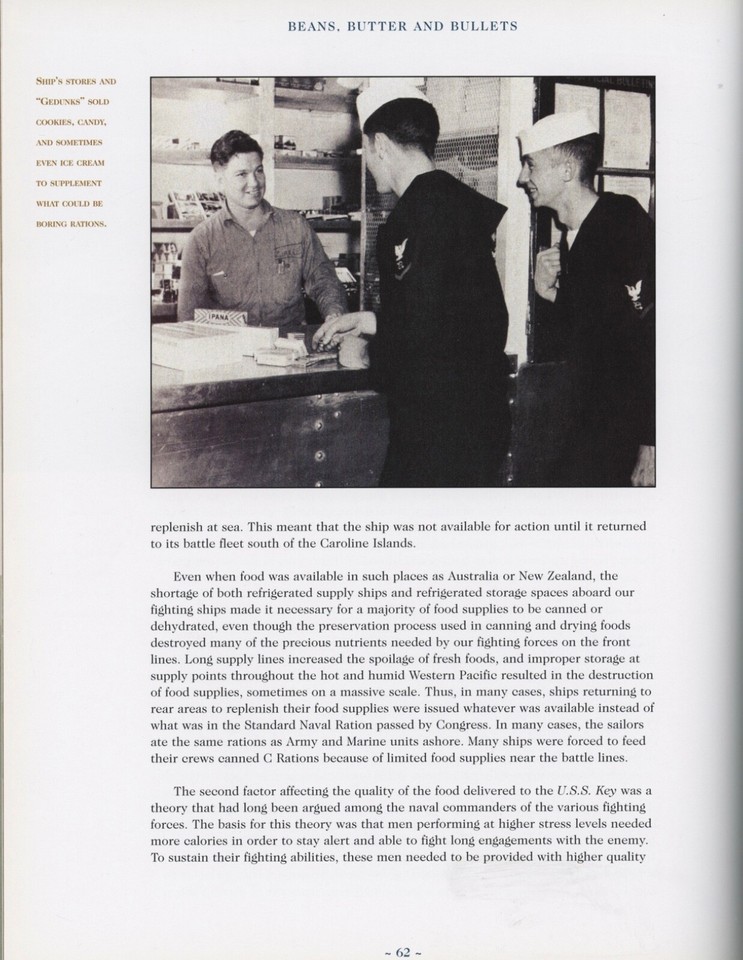 NAVY Historical Cookbook Military Food History BEEF STEW Quantity ...