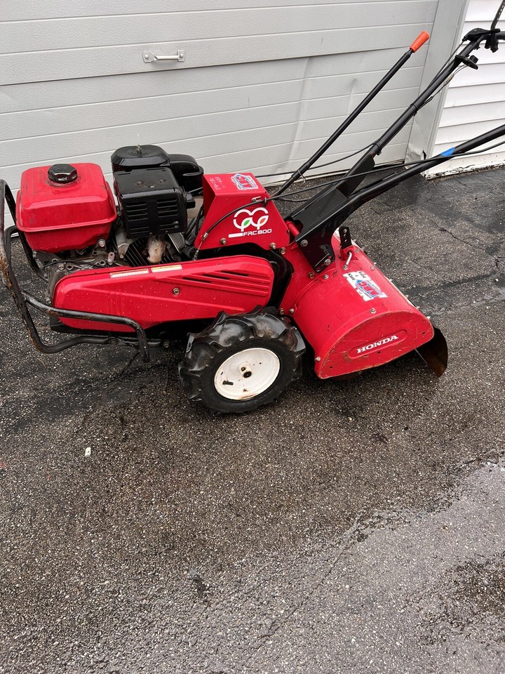 Used Rear Tine Tiller Honda FRC800 Earth moving Cultivator Commercial ...