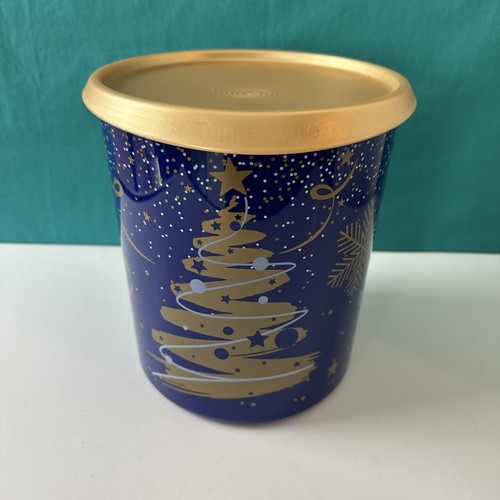 Tupperware One Touch Canister Christmas 4.4L / 17.5 cup Snowflake ...