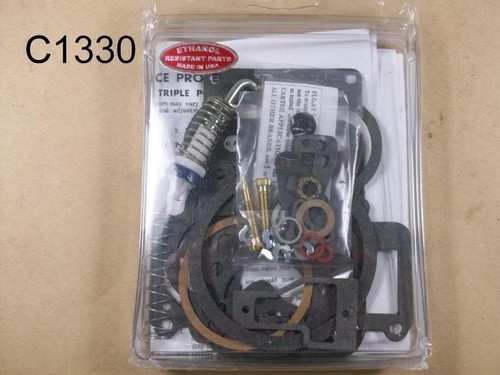 1957 1965 Pontiac Carb Rebuild Kit Rochester 2GC 2-bbl Tri Power ...
