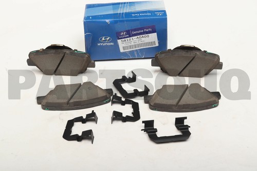 58101A0A00 Genuine Hyundai / KIA PAD KIT-FRONT DISC BRAKE | eBay