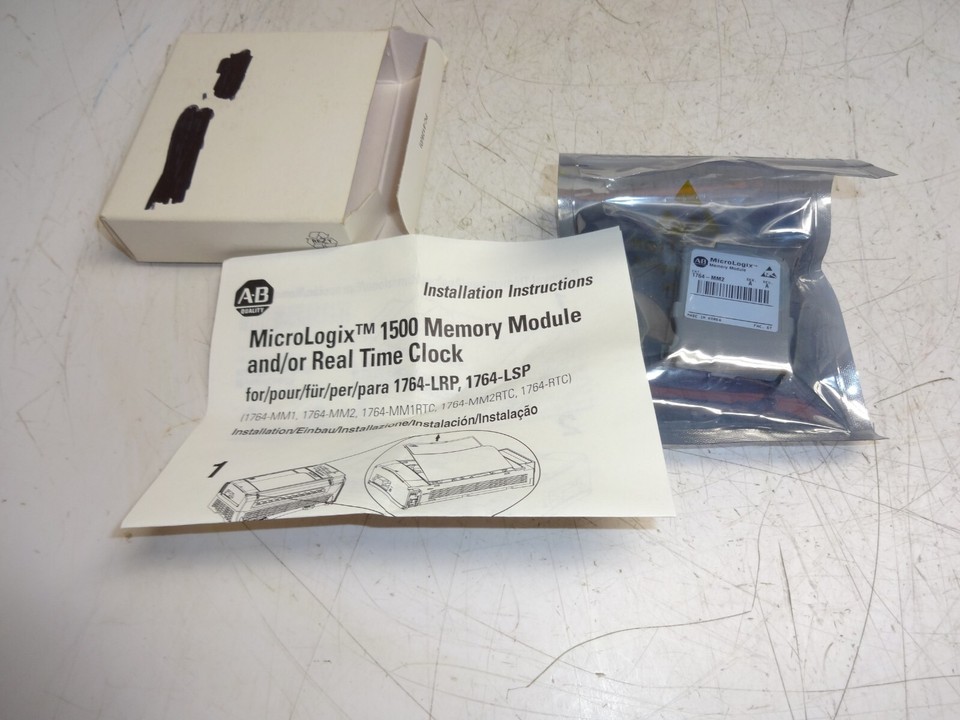 1764-MM2 /A MicroLogix 1500 16 KB Memory Module New | eBay