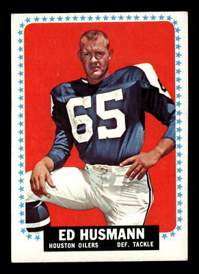 Ed Husmann 1964 Topps #76 Houston Oilers VG | eBay
