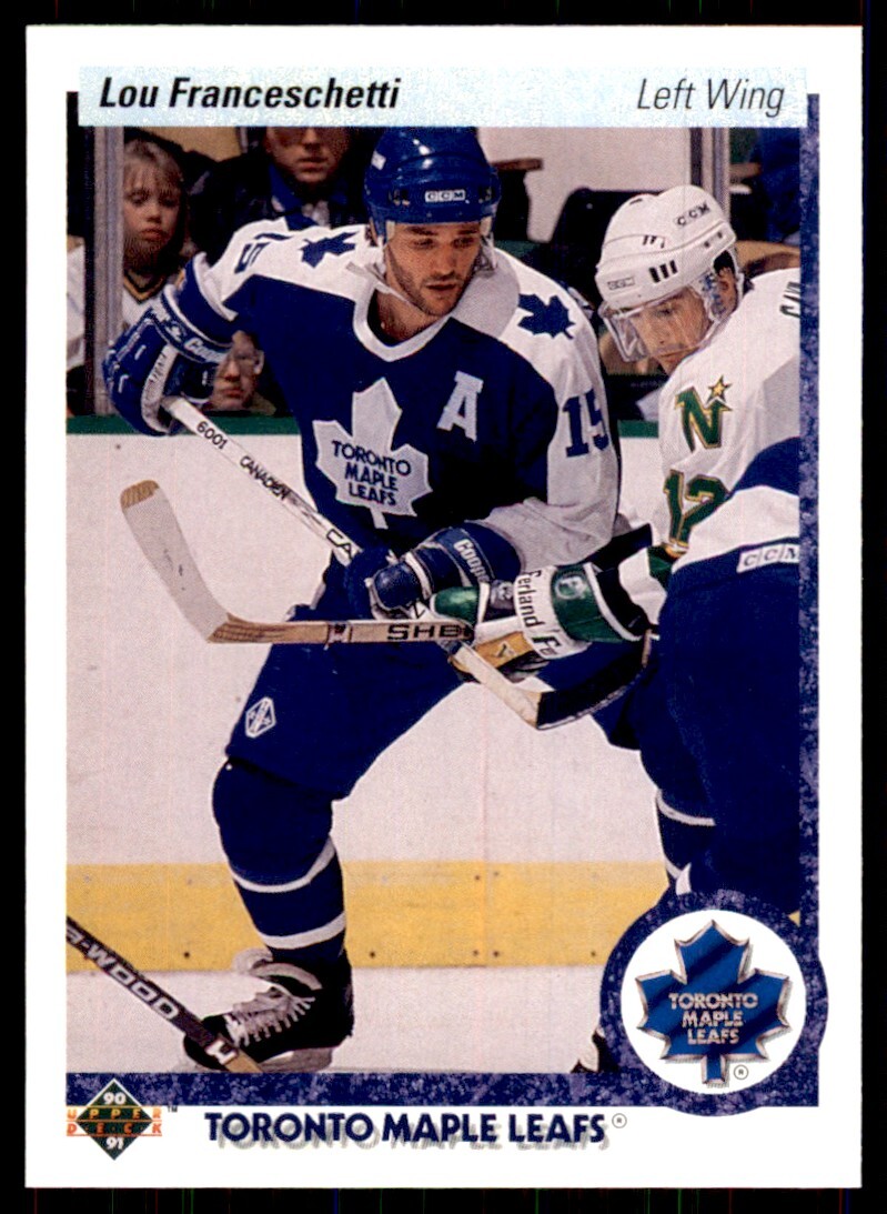 1990-91 Upper Deck Lou Franceschetti Hockey Cards #396 | eBay
