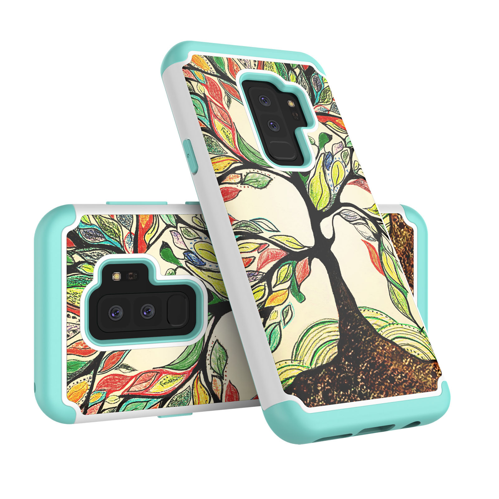 For Samsung Galaxy Note 10 Plus/S8/S9/S10 Phone Case Silicone Hybrid ...