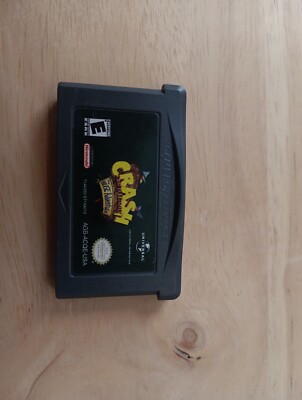Crash Bandicoot: The Huge Adventure Nintendo Game Boy Advance GBA game ...