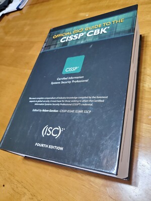 (ISC)2 Press Ser.: CISSP CBK (Hardcover, 4th Edition) 9781482262759| eBay