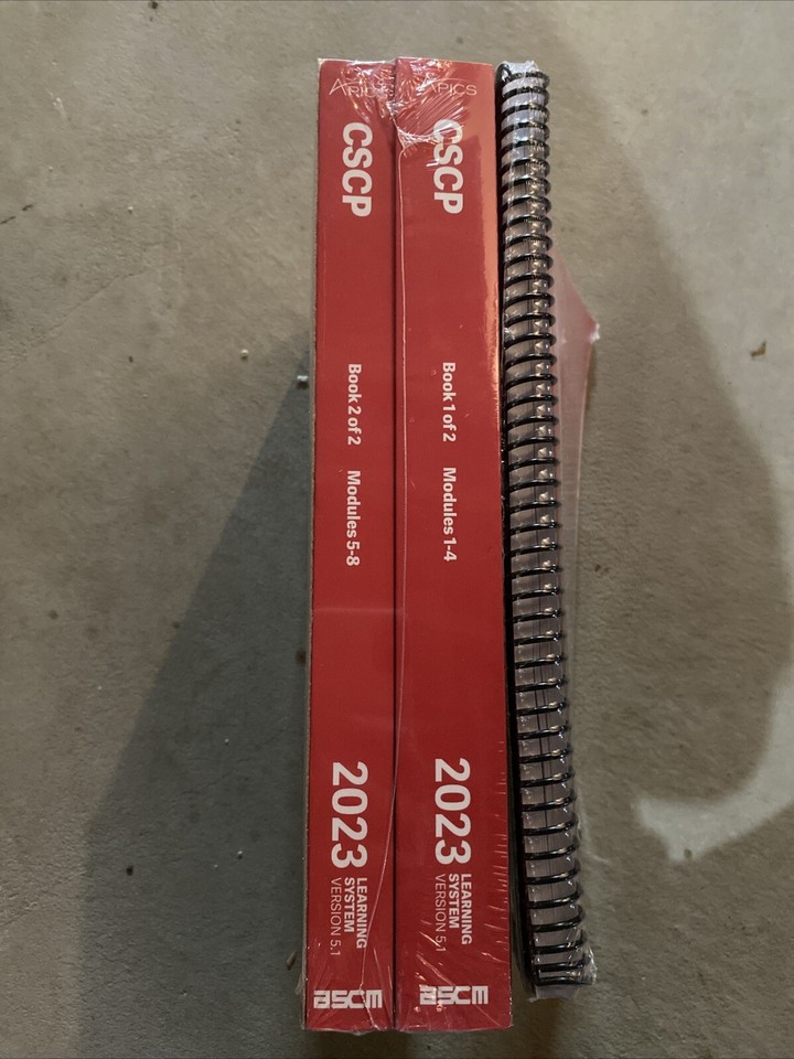 CSCP (APICS) Study Guides / Books - 2023 edition - brand new in plastic ...