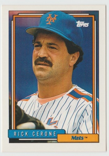 1992 Topps Baseball #643 Rick Cerone - New York Mets | eBay