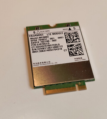 Huawei ME906E 4G LTE M.2 Wireless Module EU/Asia | eBay