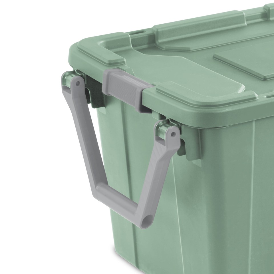 Extra Large Storage Bin, 40 Gallon Wheeled Plastic Storage Container ...