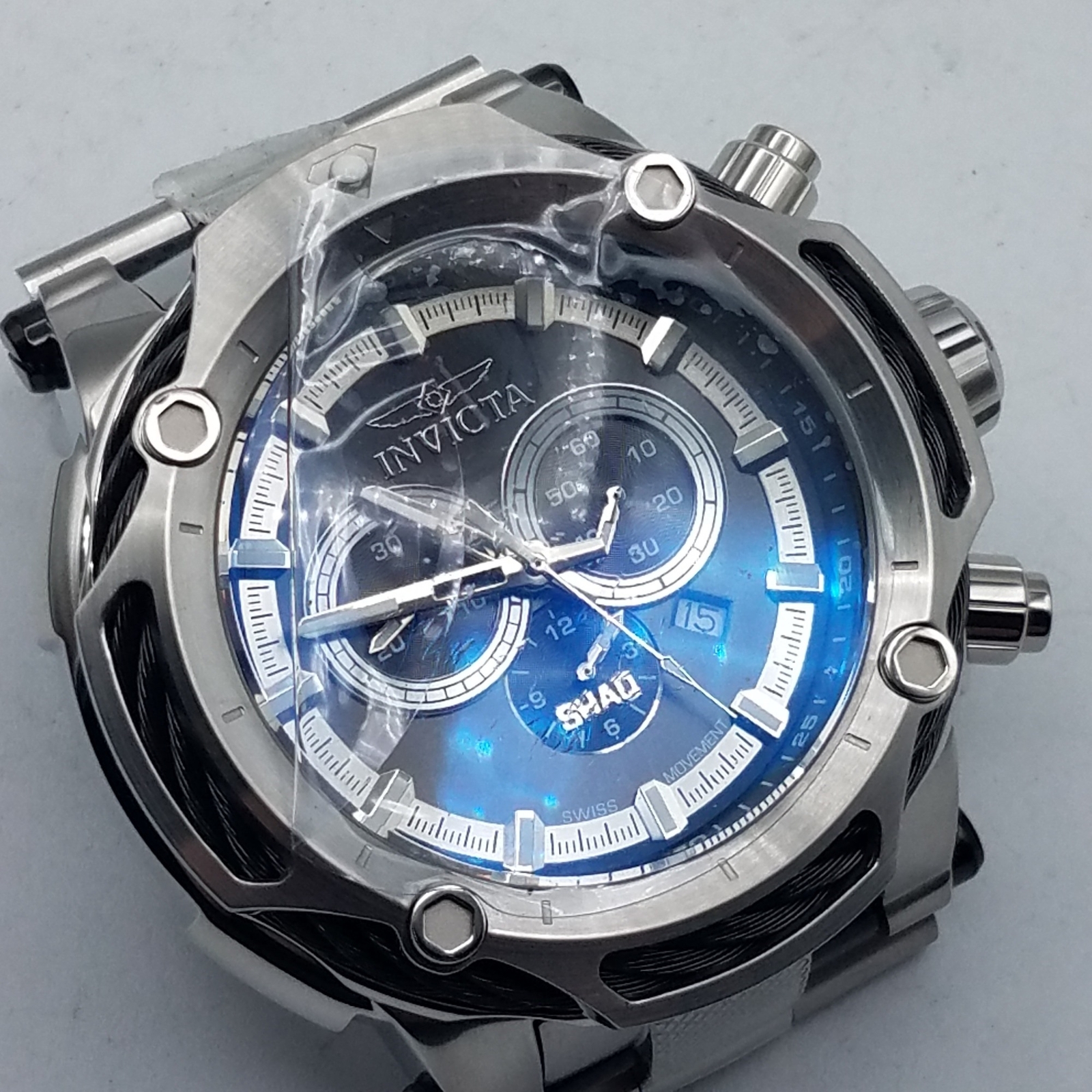 Invicta Men's Shaq 33659 Chronograph 13 Jewels Quartz Analog Wrist ...