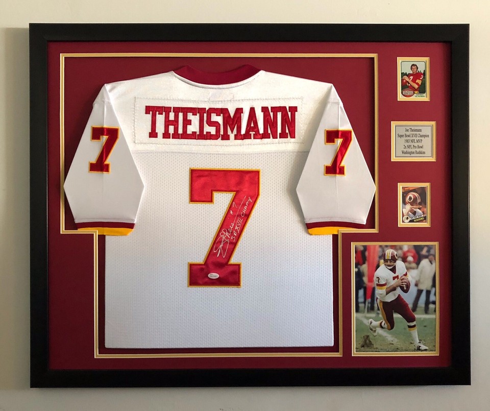 Jersey Framing NFL FOOTBALL Frame Your Autographed Signed Jerseys ...