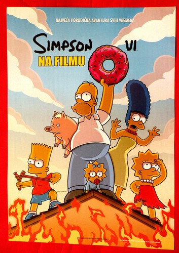 SIMPSONS 2007 DAVID SILVERMAN CASTELLANETA JAMES BROOKS SERBIAN MOVIE ...