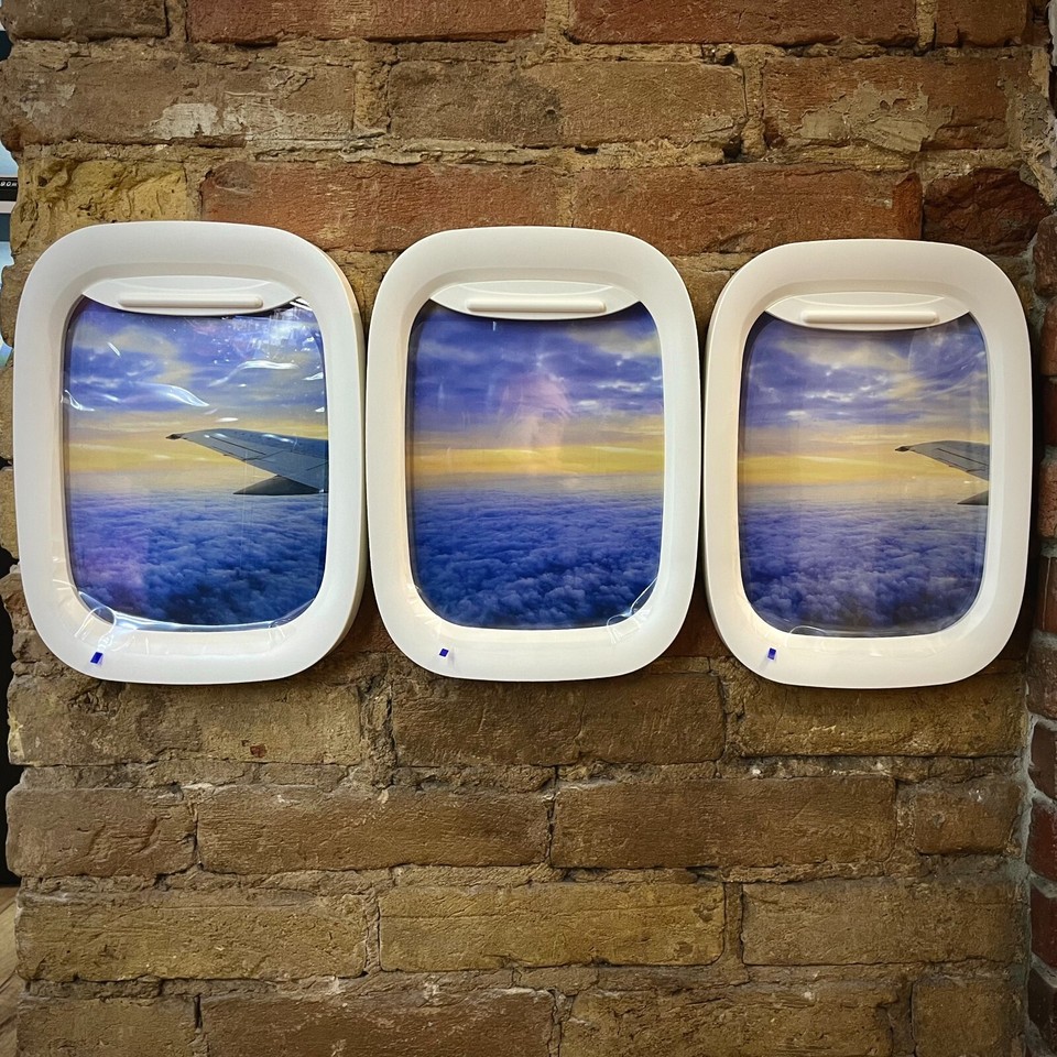 Photo Frame In The Form Of A Porthole, Airplane Window, Teev, plane ...