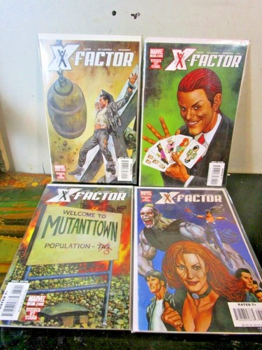 X-Factor (2006 series) #29 -32 LOT MARVEL BAGGED BOARDED | eBay