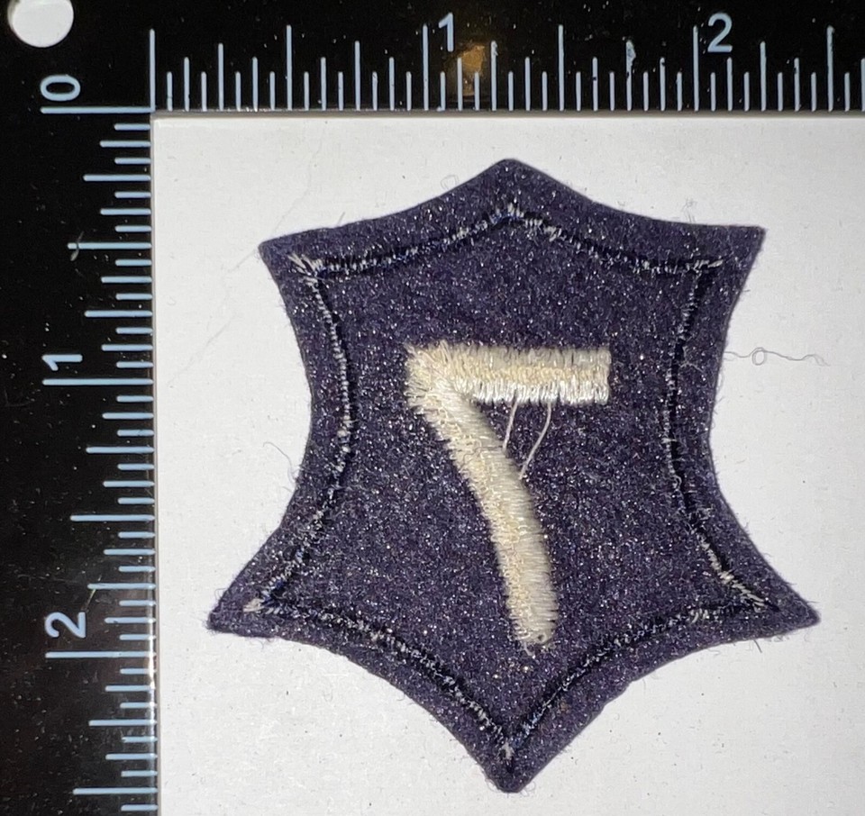 Interwar Early WWII US Army 7th Corps FELT Patch | eBay