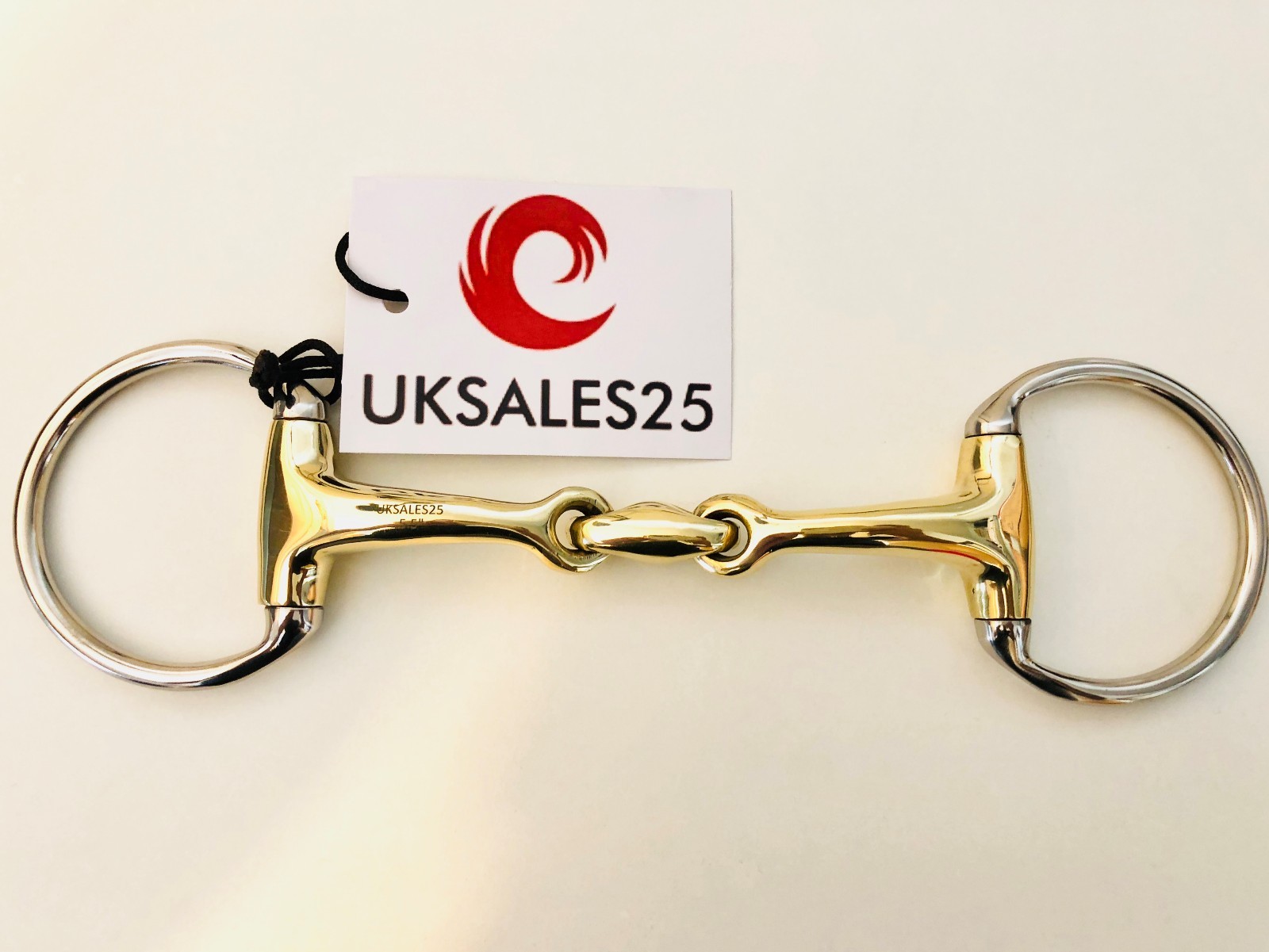EggButt Snaffle Bit Curved MP with Lozenge (UKSALES25®) *SAME DAY ...