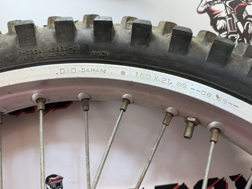 1984 Honda XL600R XL600 XL 600 600R Front Wheel Rim Hub OEM D.I.D 21 X ...