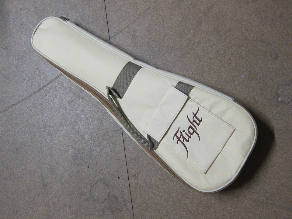 Flight DUC380 Electro-Acoustic Concert Ukulele - Topaz - small chip ...