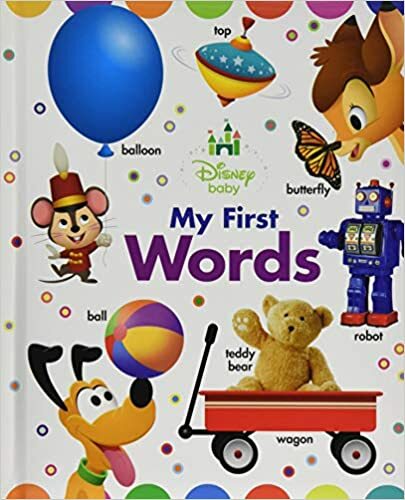 Disney Baby: My First Words by Disney Books (2016, Children's Board ...