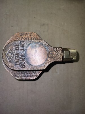 Wesco 272030 Horizontal Brass Safety Drum Vent 2" | eBay