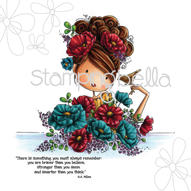 UPTOWN GIRL LOVES-Stamping Bella Cling Rubber Stamp-Stamping Craft ...