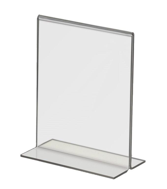 Retail Pricing Sheet Menu Table Countertop Bottom Loading Display ...