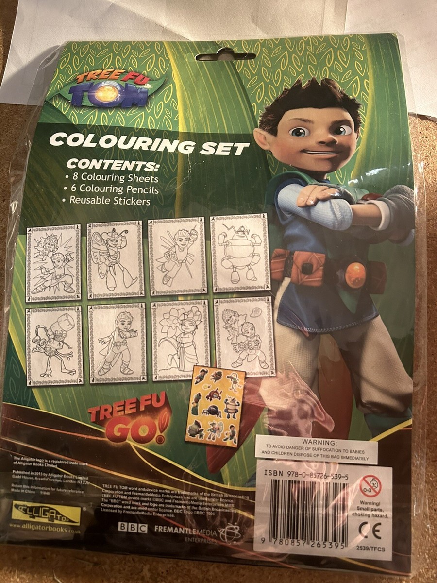 Tree Fu Tom Coloring Pages