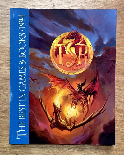 1994 TSR CATALOG - NEW - W/RELEASES SCHEDULE POSTER | eBay