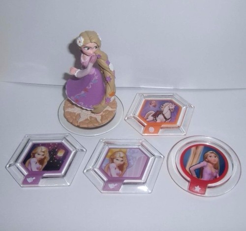 DISNEY INFINITY 1.0 2.0 3.0 Rapunzel Figure & Power Disc Lot Tangled 2. ...