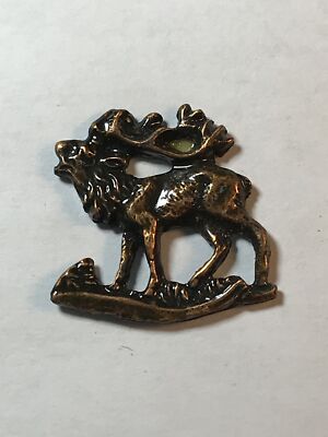 PIN GOLD DEER | eBay