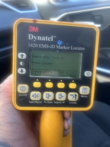 3M Dynatel 1420 EMS-iD Marker Locator **Receiver Only** | eBay