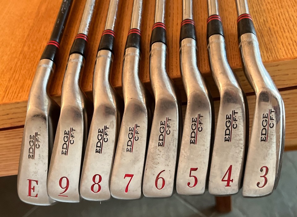 Ben Hogan Edge CFT Iron Set 3-E Wedge Hogan Apex #3 Flex Steel Shafts ...