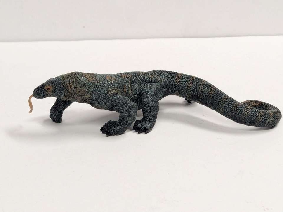 2009 Papo KOMODO DRAGON Giant Lizard Figure Animal Reptile | eBay